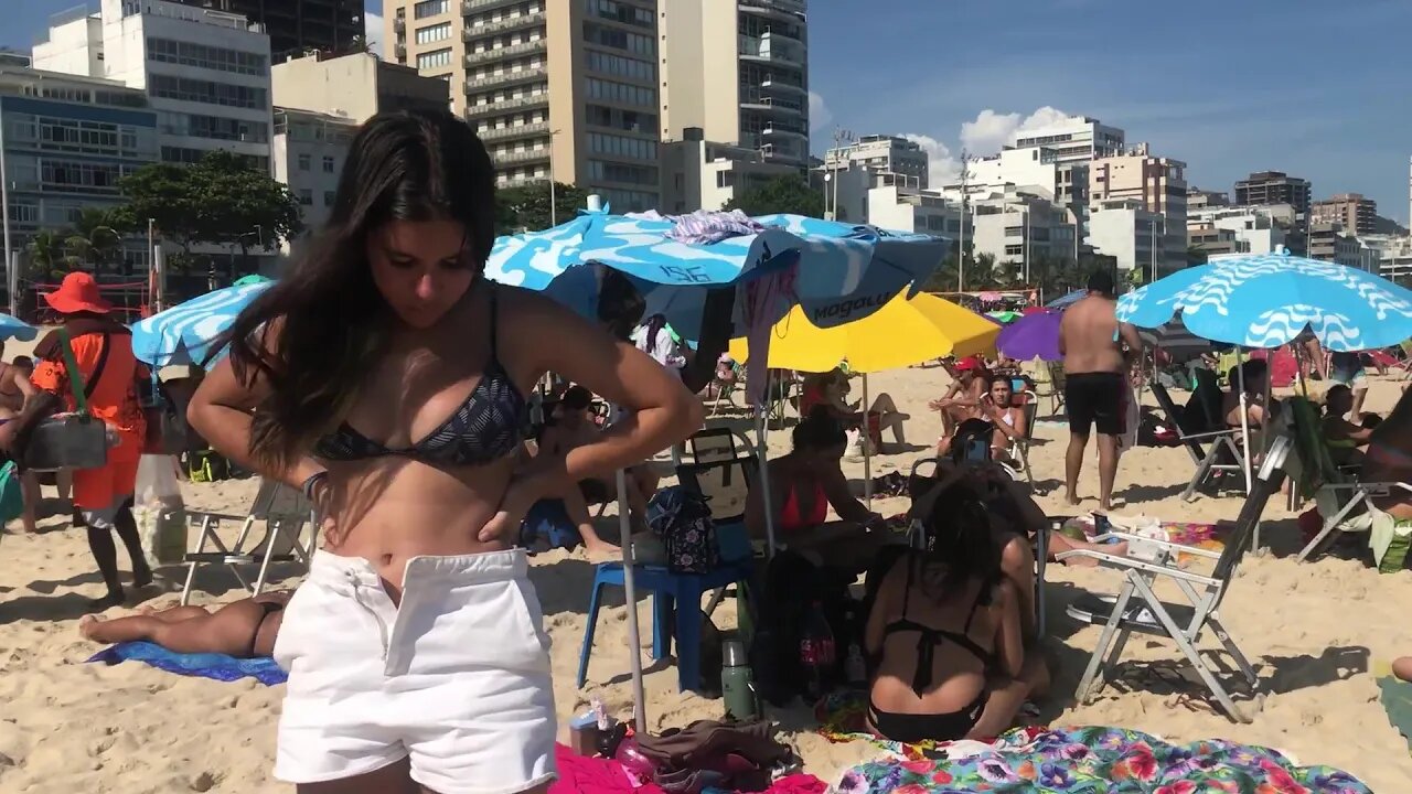 π§π· Leblon Beach Rio De Janeiro π Walking Tour