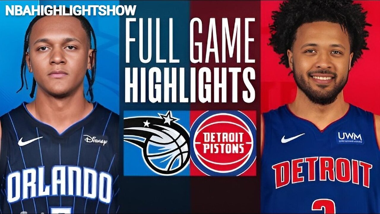 Orlando Magic vs Detroit Pistons Full Game Highlights | Feb 4 | 2024 ...