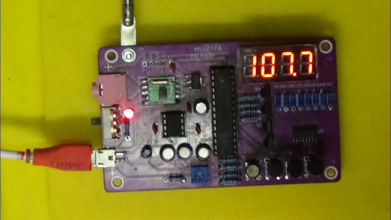 ICStation RD5807 DIY radio kit, full build