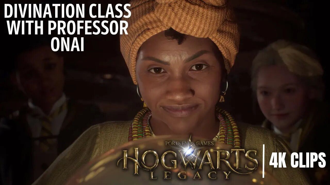 Divination Class With Professor Onai | Hogwarts Legacy 4K Clips