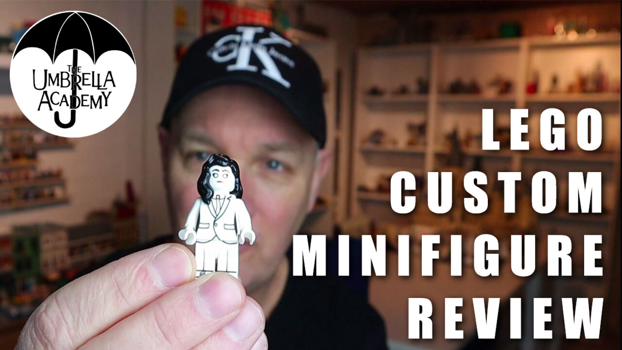 CUSTOM LEGO MINIFIGURE REVIEW VANYA - Awesome Umbrella Academy based ...