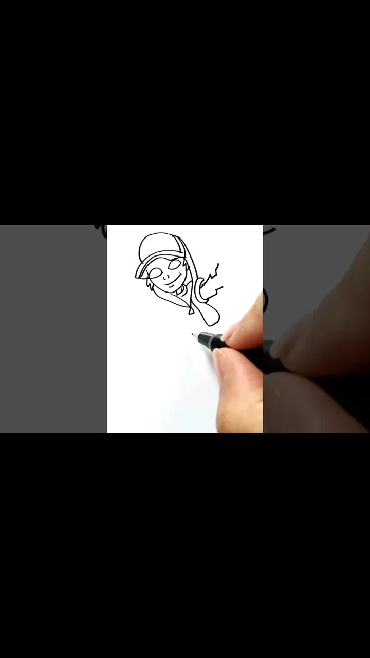 How to draw and paint Jake Subway Surfers #shorts
