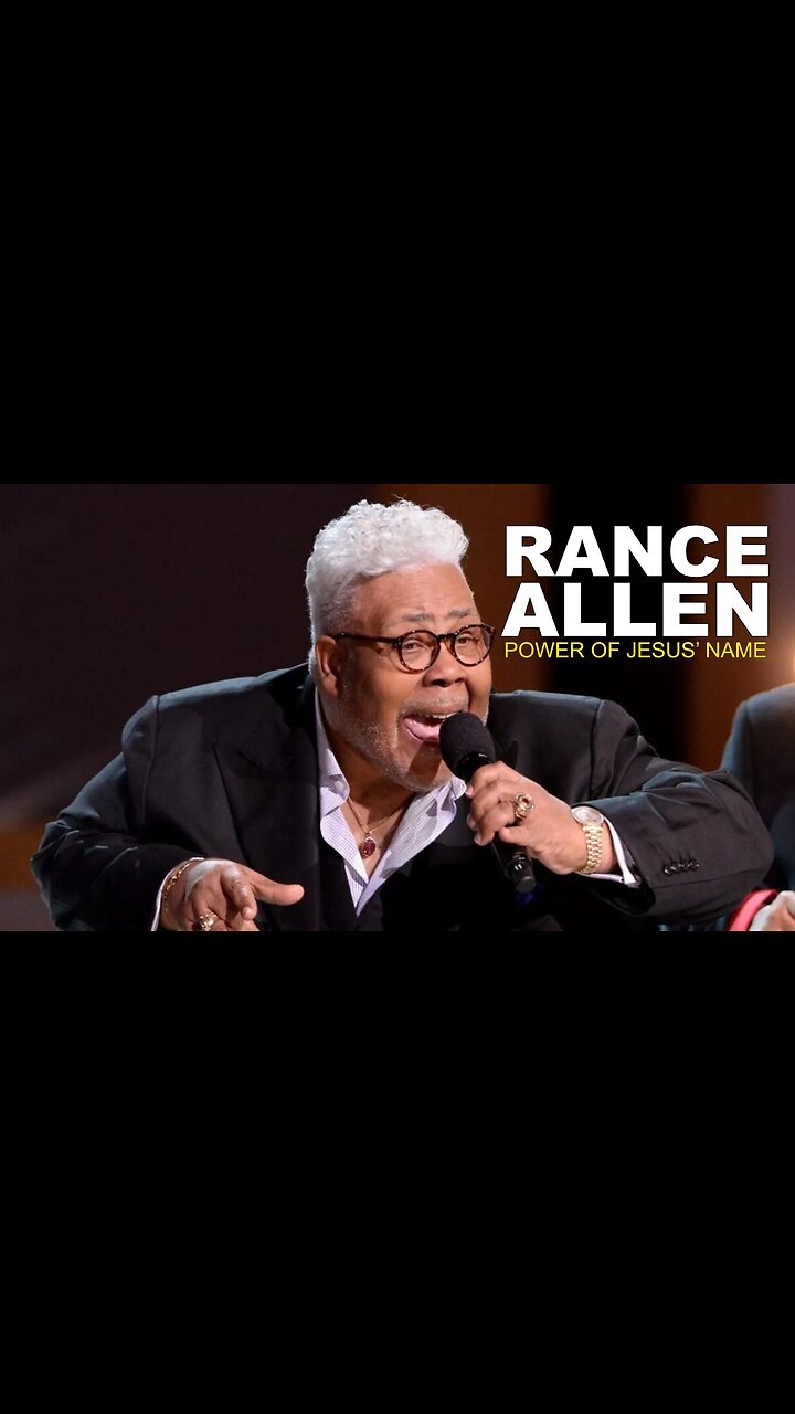 Honouring the Legacy of Dr. Rance Allen: Kirk Franklin Shares the Power ...