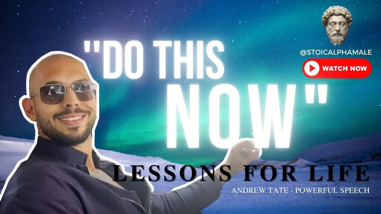 DO THIS NOW! Unlock Your Full Potential with Andrew Tate's Motivational ...