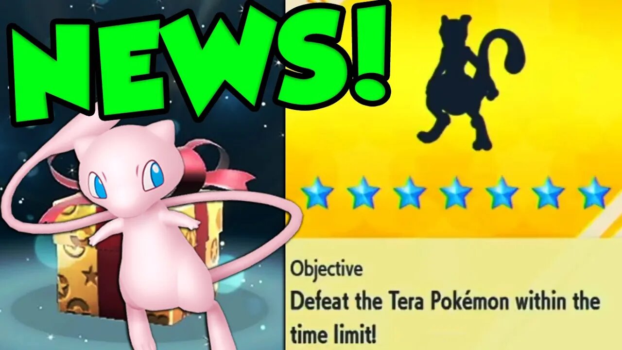 HUGE POKEMON NEWS! MAJOR MYSTERY GIFT EVENTS / NEW TERA RAIDS / POKEMON ...