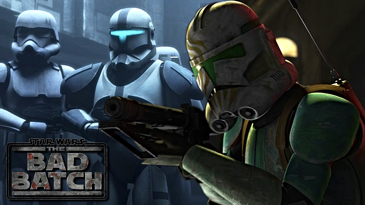 Clones Echo, Gregor, Fireball & Nemec Rescue Captain Howzer Scenes ...