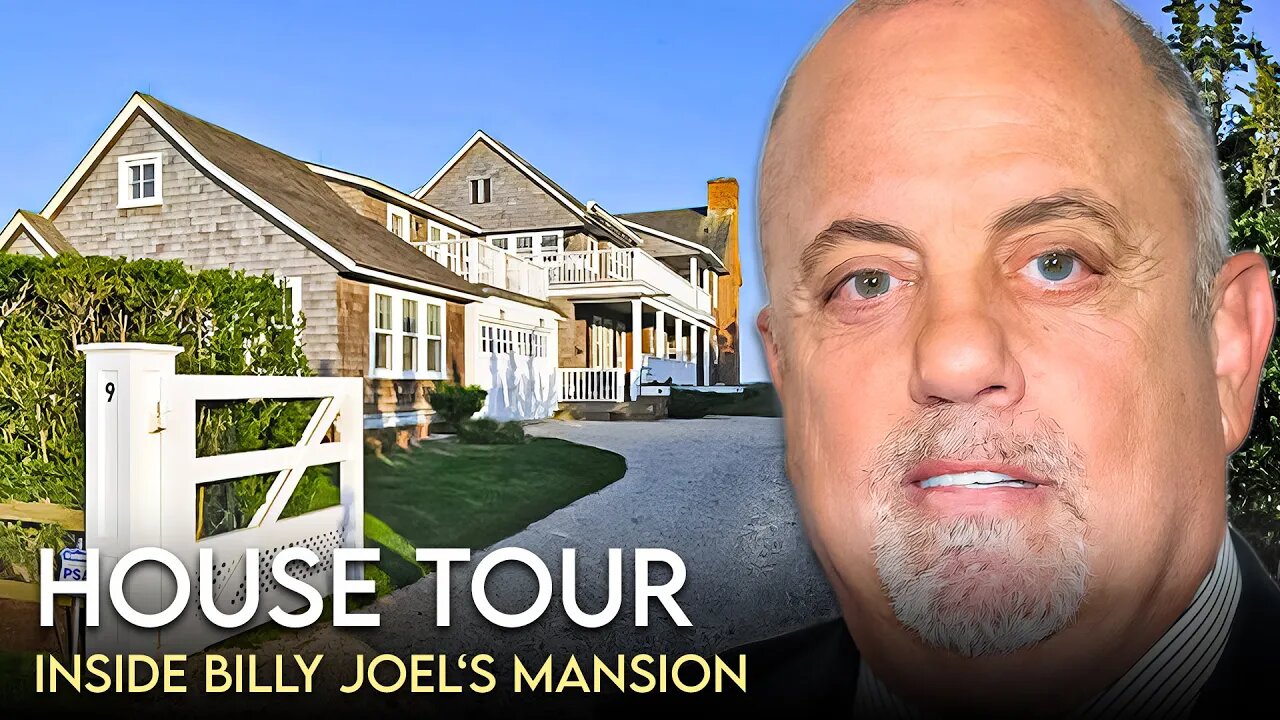 Billy Joel | House Tour | $23 Million Oyster Bay Mansion & More