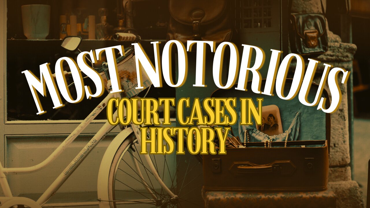 8 Most Infamous Court Cases in History: Shocking Trials That Shaped Our ...