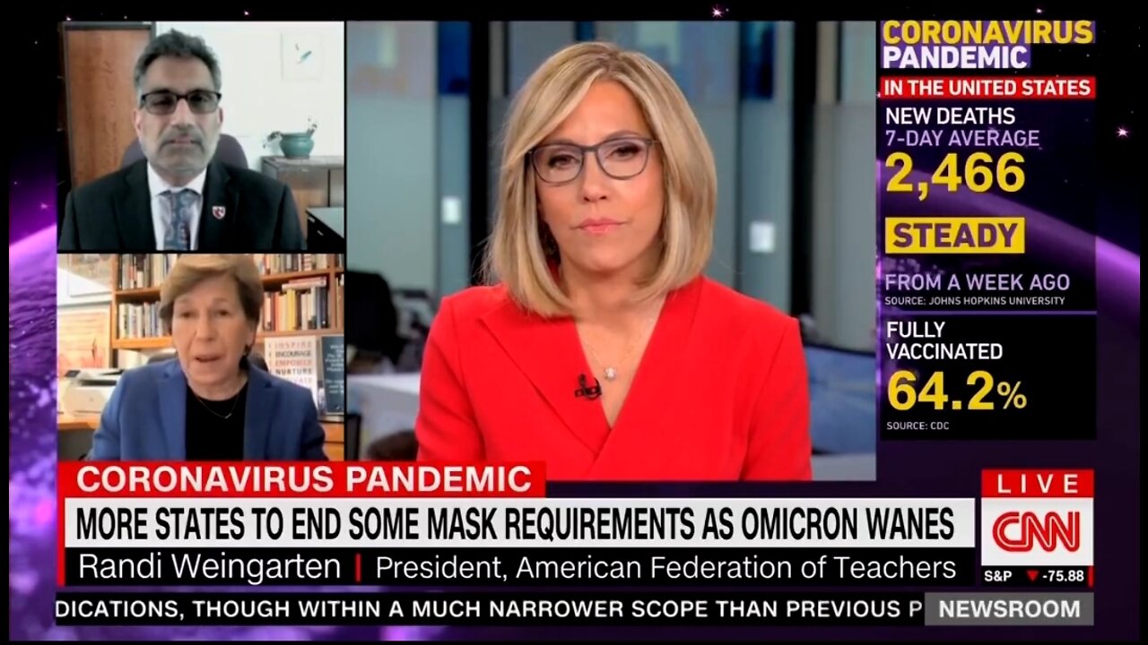 Teachers’ Union Boss Praises NY Gov For Lifting Masks On Adults But Not ...