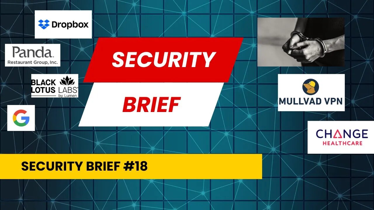 Security Brief: DropBox, CEO in jail, Cuttlefish, Latrodectus, Wpeeper ...
