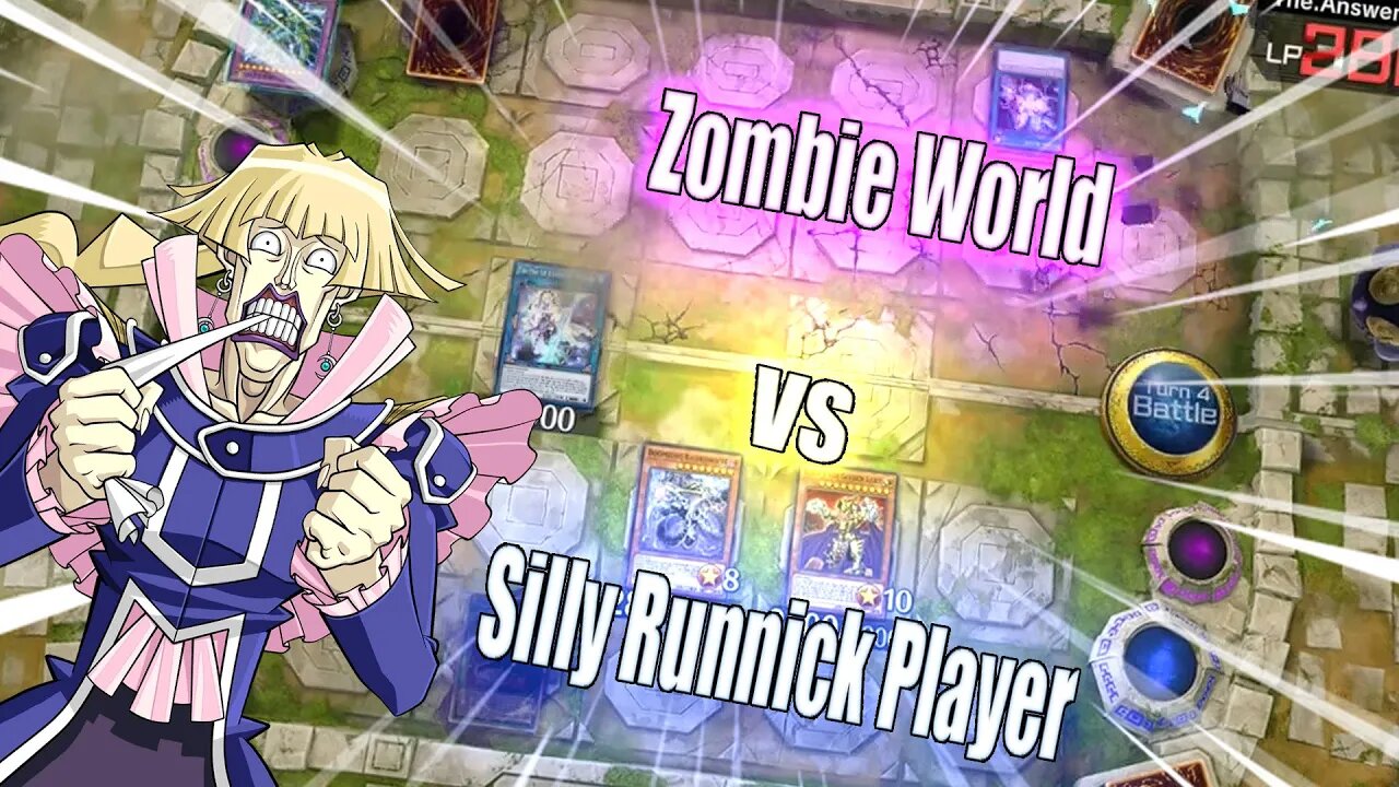 Yu Gi Oh Master Duel | Zombie World vs Silly Runick Player
