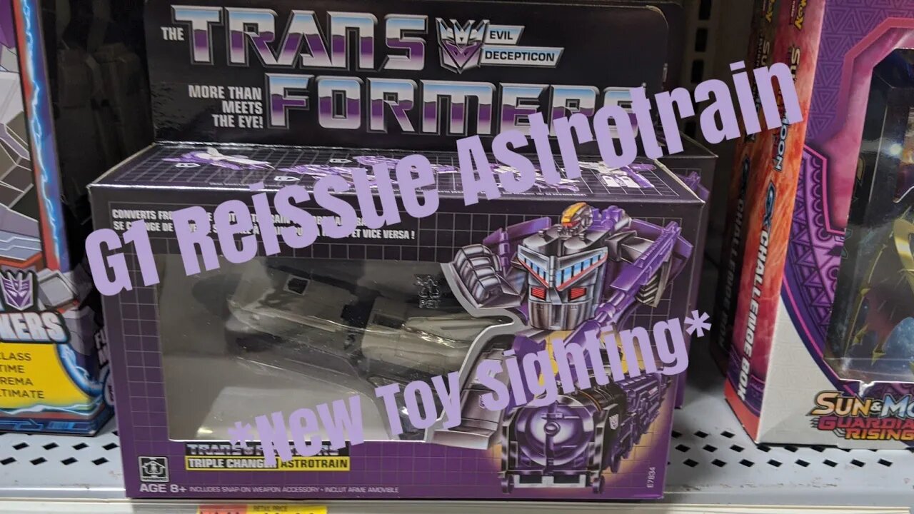 Transformers Reissue G1 ASTROTRAIN Triple Changer *Walmart Exclusive ...