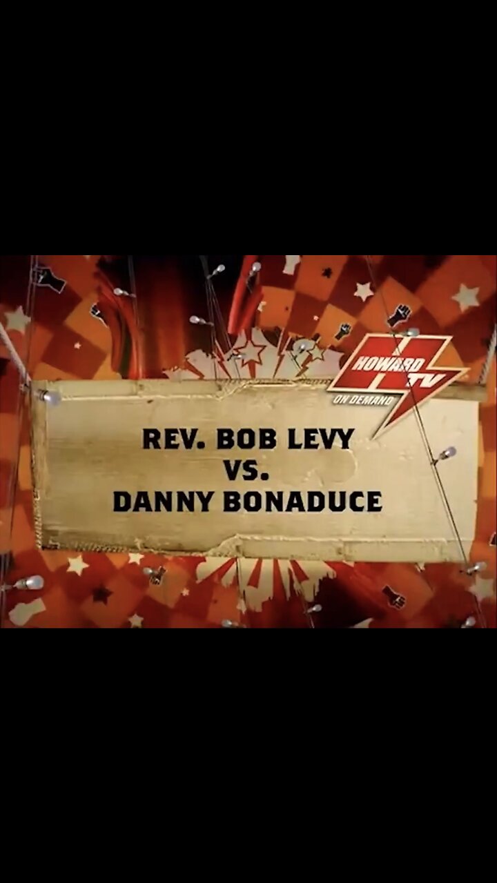 Bob Levy Vs. Danny Bonaduce Boxing match