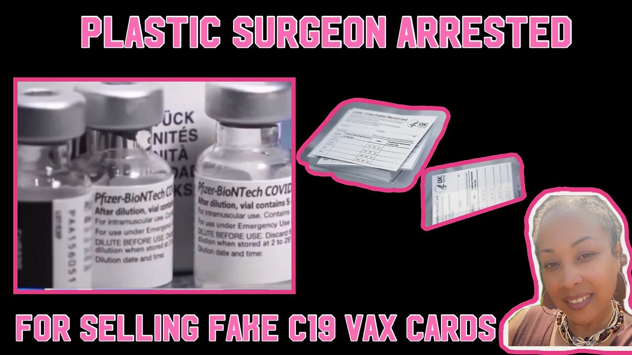 👨‍⚕️Plastic Surgeon Dr Michael Moore Arrested For Selling Fake C19 Vax ...
