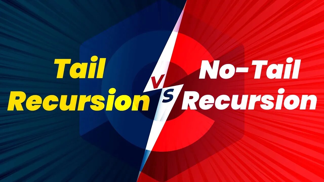 Tail & No-Tail Recursion | C Programming Language Tail & No-Tail Recursion | C Programming Language