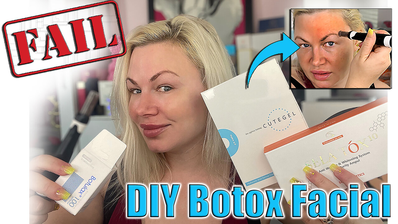 DIY Botox Facial Fail feat. Cutegel, Botulax| Code Jessica10 saves you ...