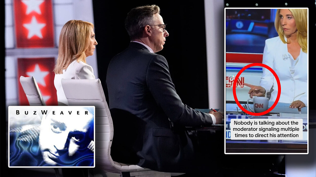 Debate Controversy Is Dana Bash Hand Signaling To Biden That Jake ...