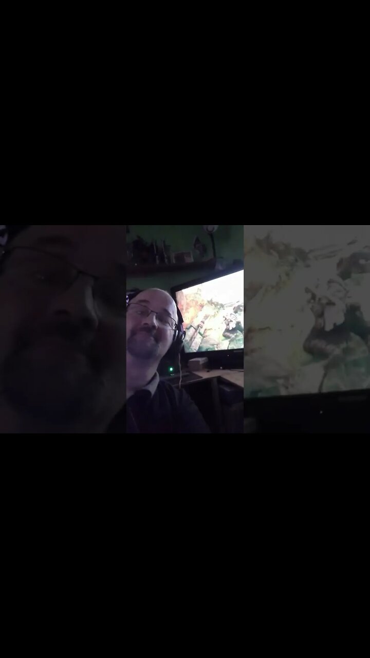 watching God of War with the theradbrad