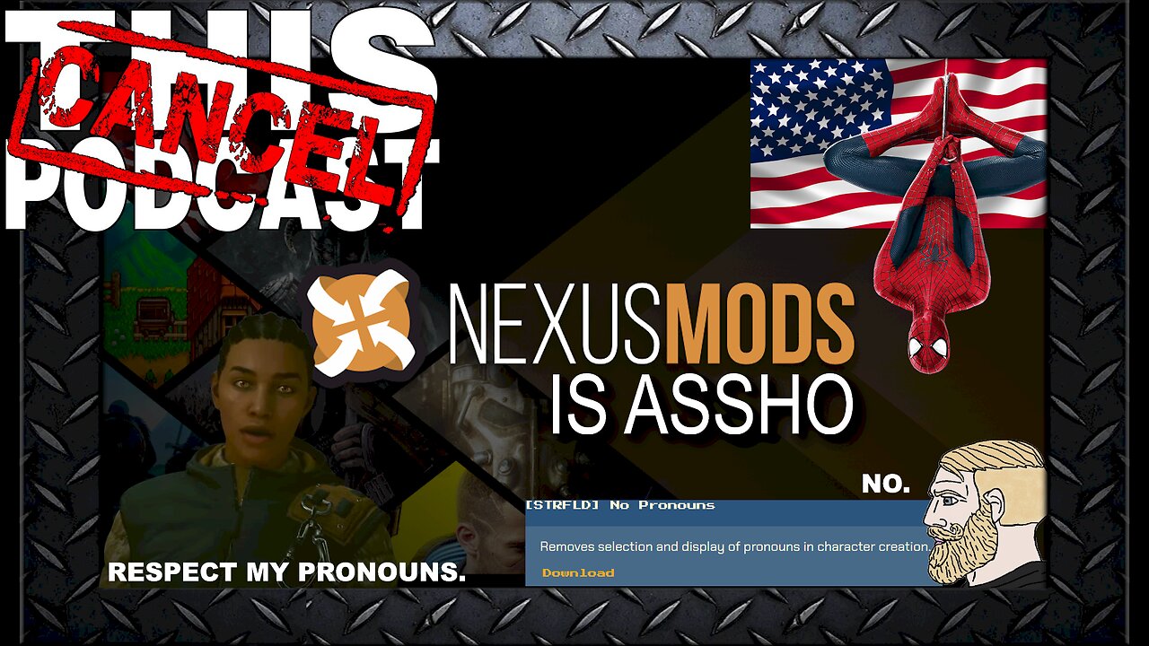 Woke NexusMods Bans "Remove Pronouns" from PC Version of Starfield Mod ...