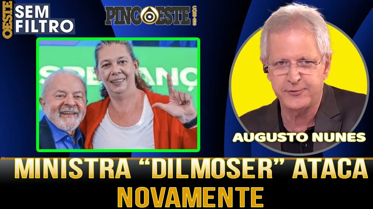 Augusto Nunes explica o "dilmês" da ministra dos esportes Ana Moser em ...