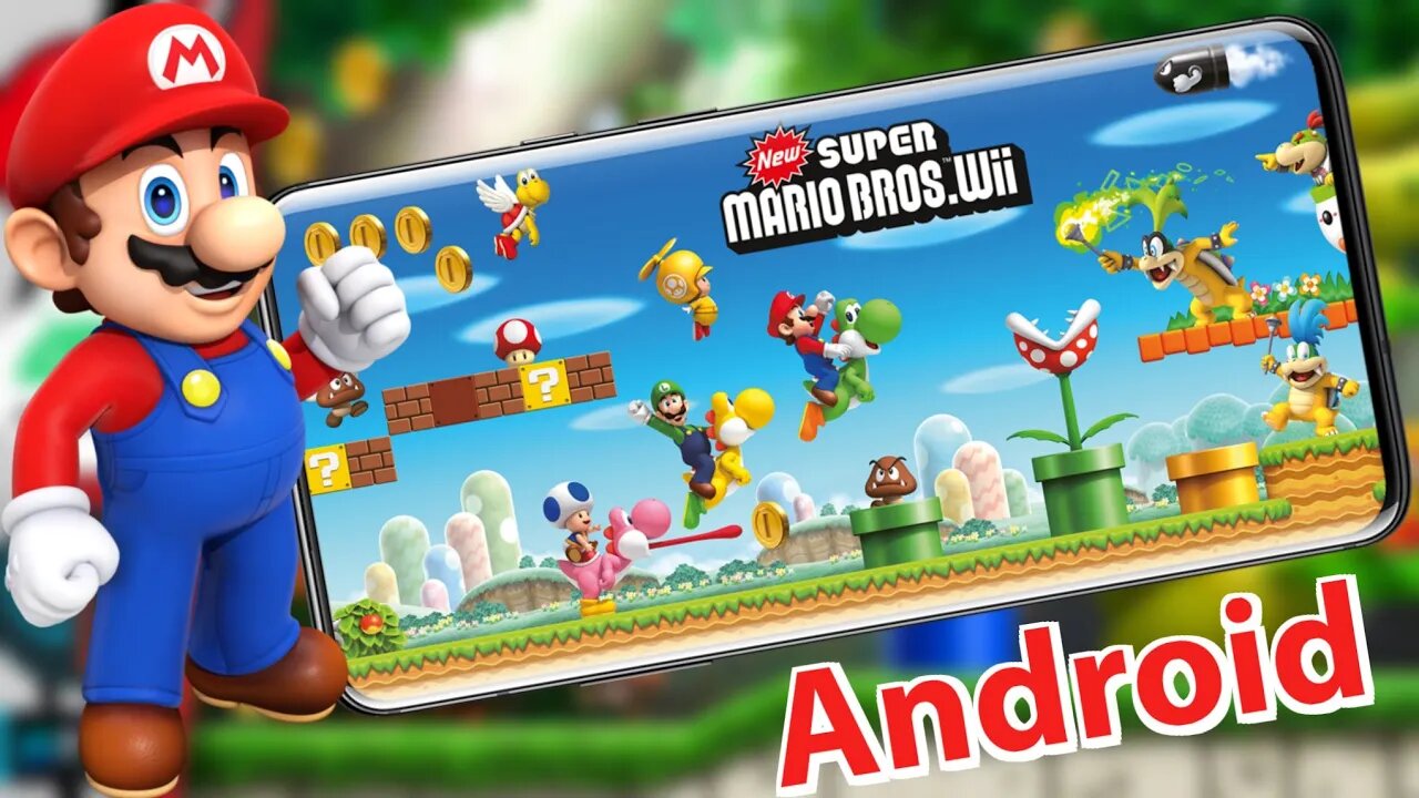 New Super Mario Bros. Wii Gameplay walkthrough 100% - World 1 - No ...