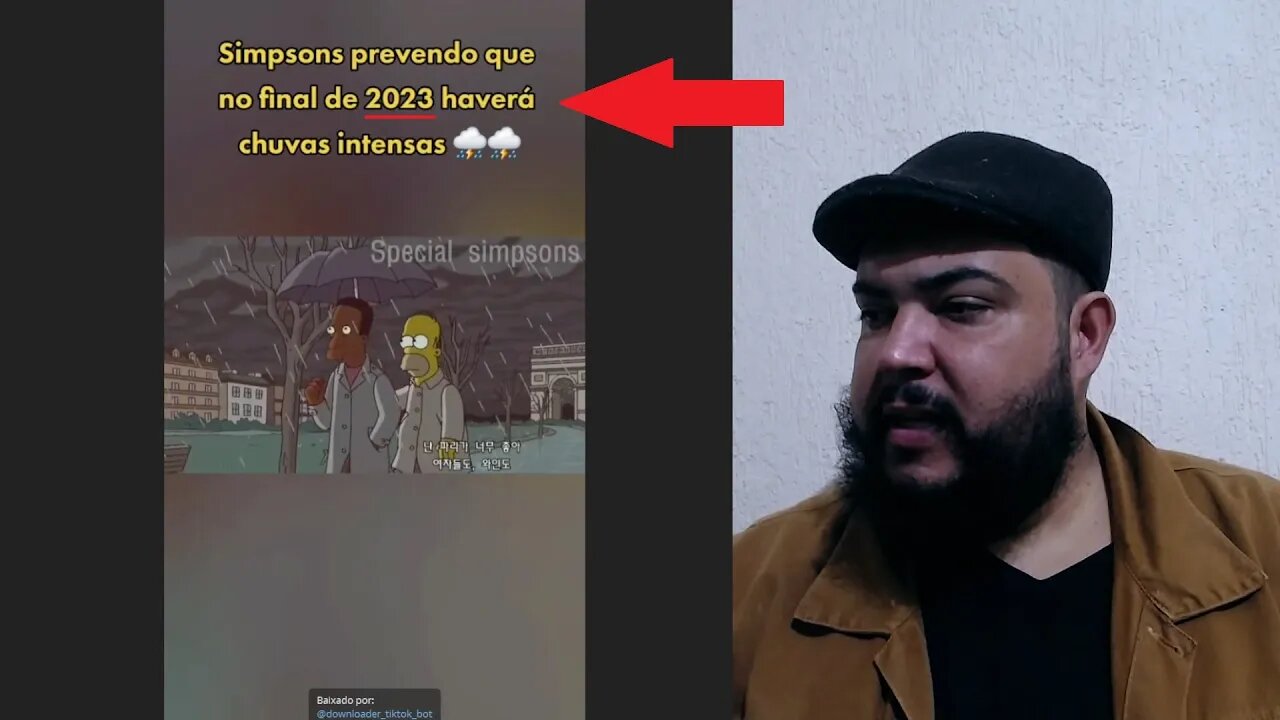 Esse desenho revelou muita coisa, chega a ser surreal (Os Simpsons ...