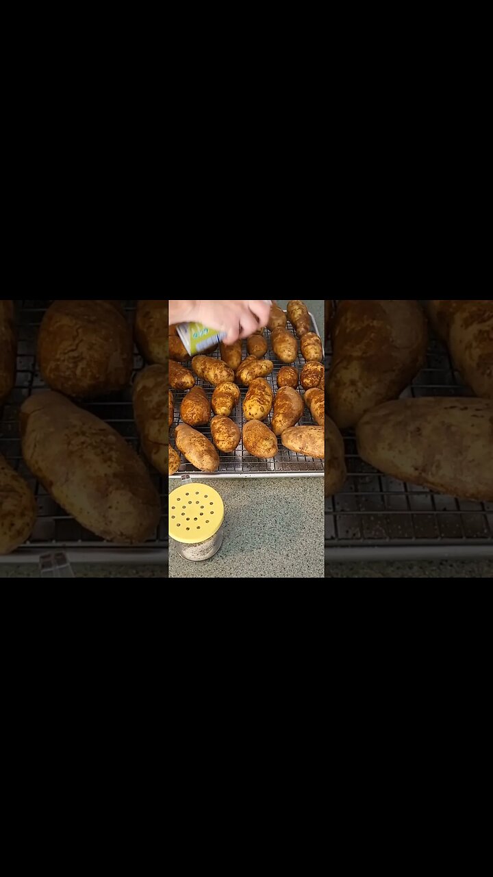 Smoked Potatoes...Baked Potatoes in and Offset Smoker #bbq #offset # ...