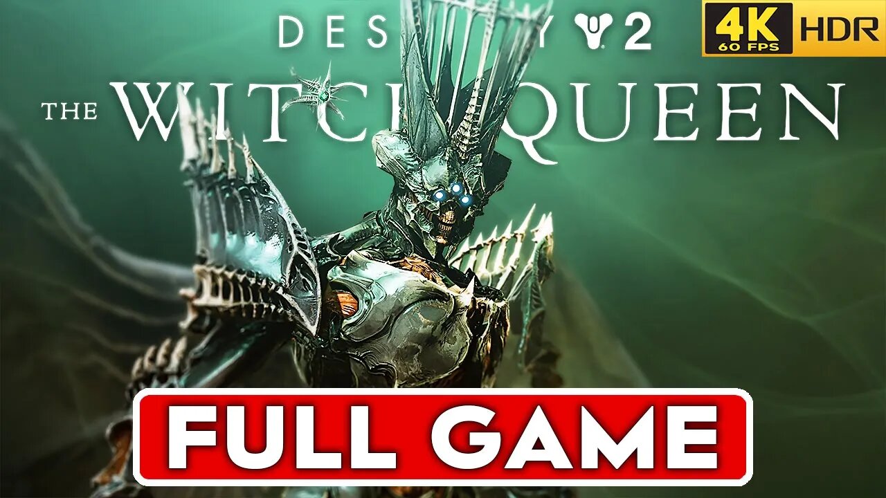 DESTINY 2 THE WITCH QUEEN Walkthrough Part 1 Gameplay FULL GAME ENDING ...