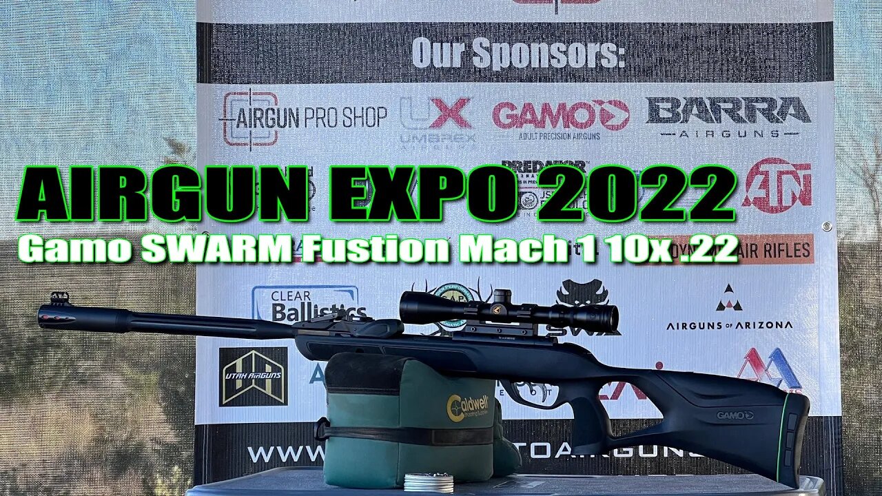 AE22 - Check out the Gamo SWARM Fusion Mach 1 .22 Caliber sent to us by ...