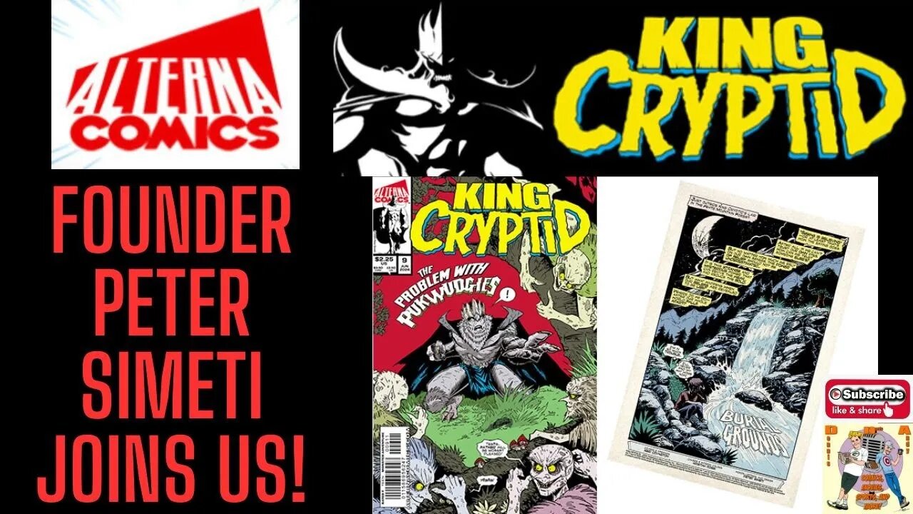 ALTERNA COMICS founder PETER SIMETI joins the show! Talk about Indy ...