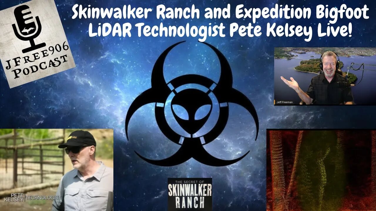 Skinwalker Ranch LiDAR Expert - Technologist Pete Kelsey LIVE on ...
