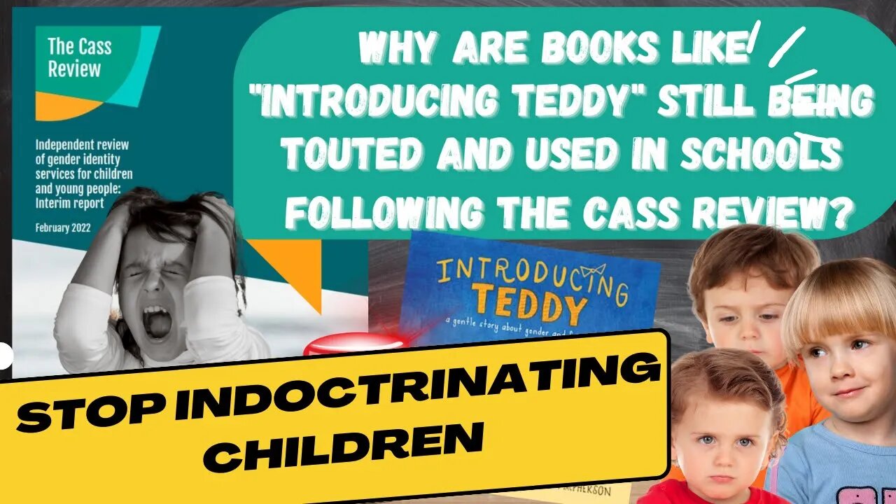STOP INDOCTRINATING CHILDREN Why are books like "Introducing Teddy ...