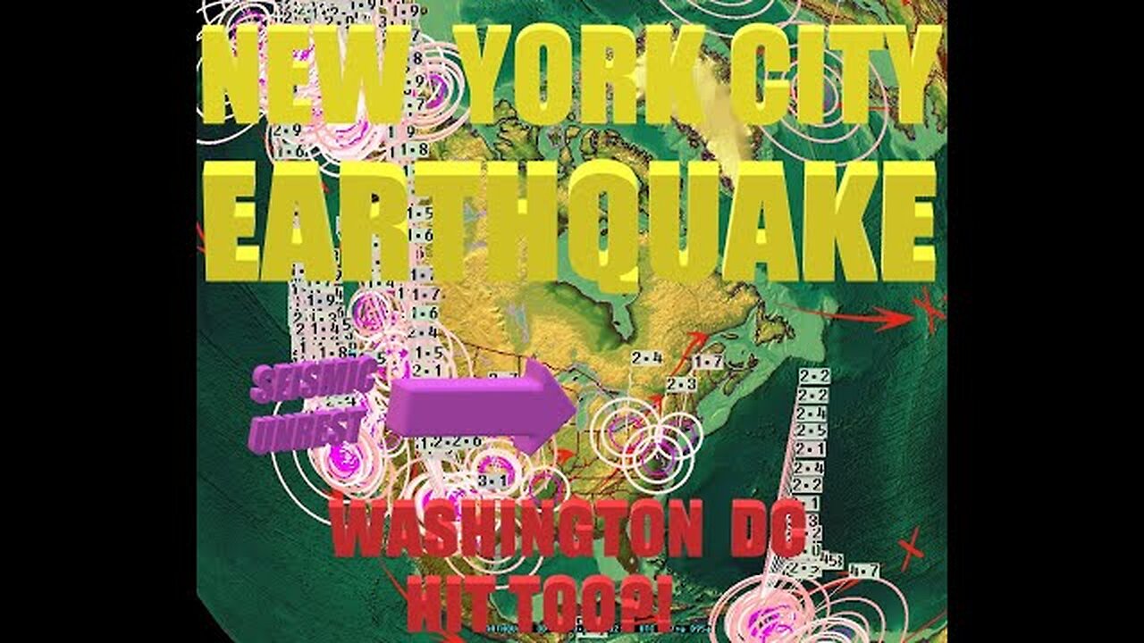 1/02/2024 -- New York City , Washington DC earthquakes, booms and ...