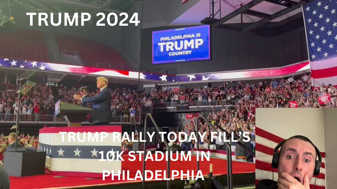 TRUMP RALLY IN PHILADELPHIA GOES SUPER VIRAL WITH THOUSANDS SHOWING UP ...