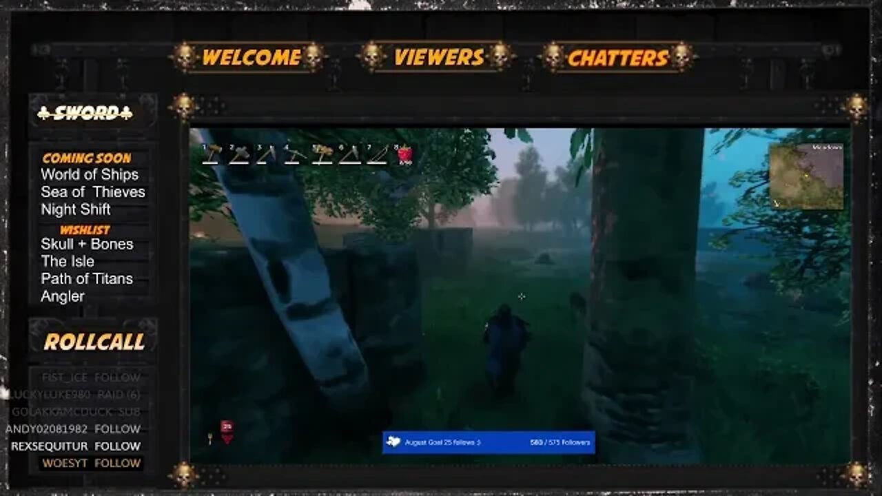 Valheim tour: Building a Port Village/ Town Part 1