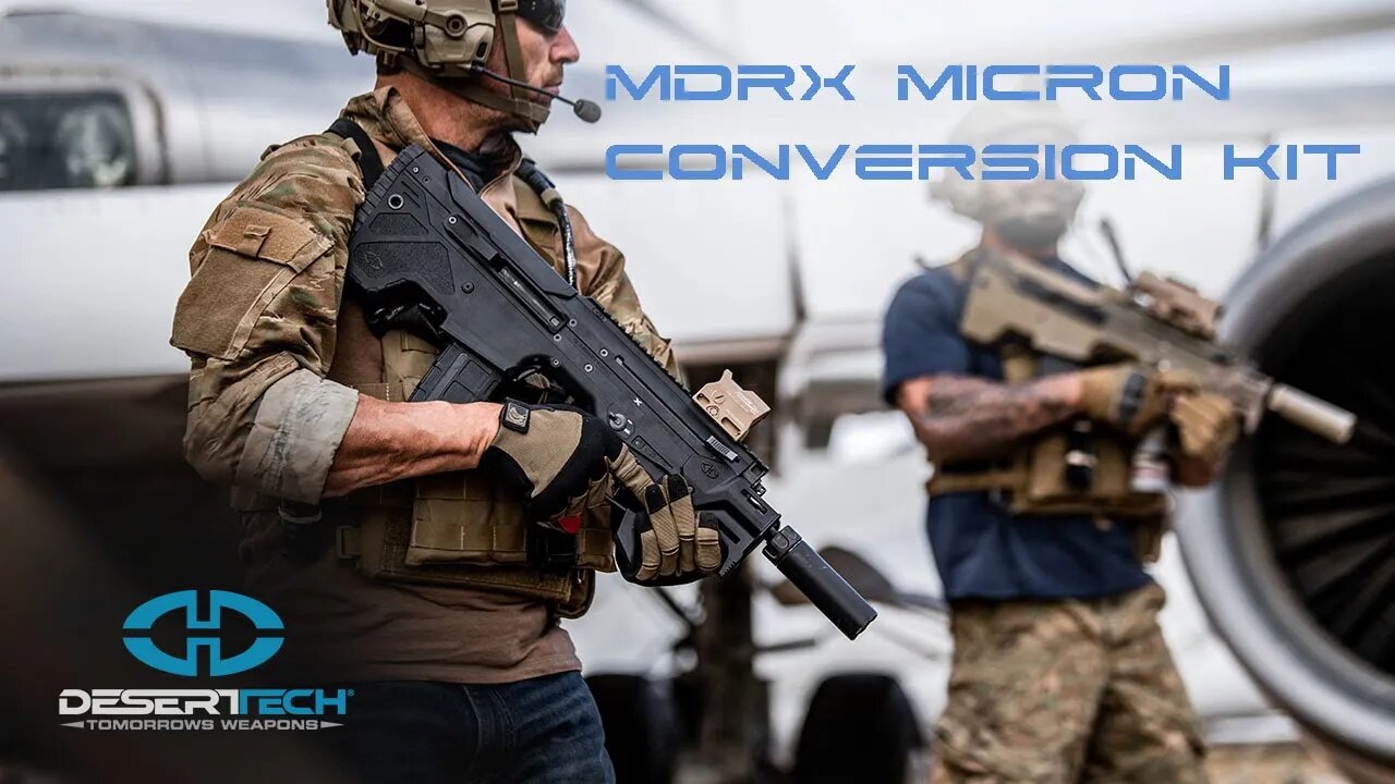 The Micron Conversion Kit for the Desert Tech MDRX and MDR