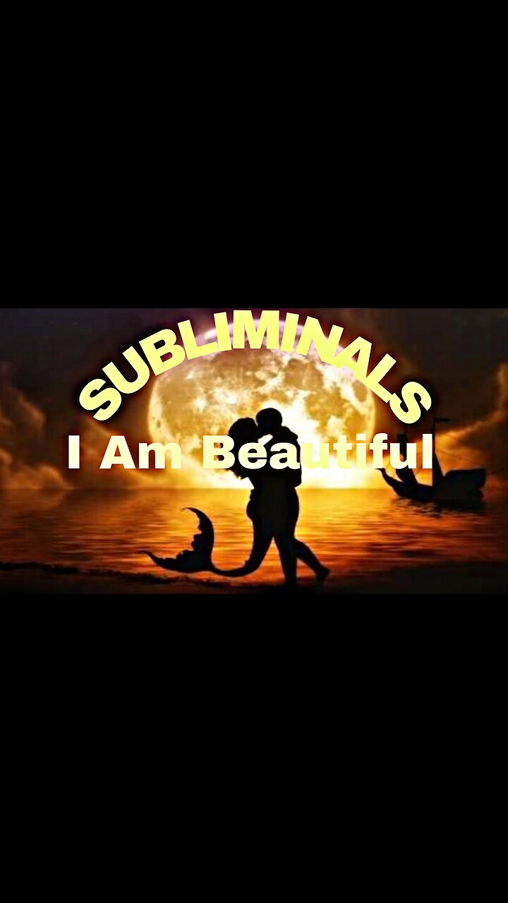 🔱I AM BEAUTIFUL🔱 SUBLIMINALS 🔱 (use for self hypnosis, meditation, sleep)