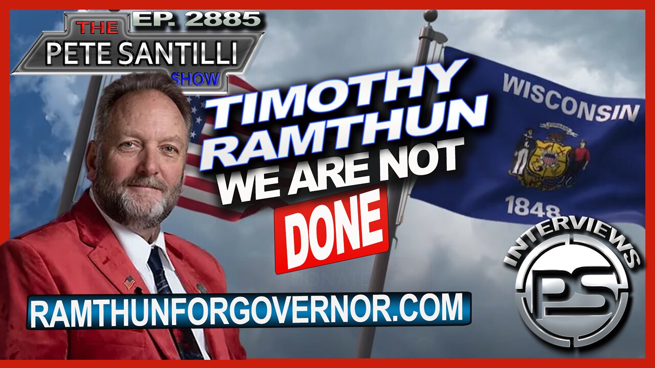 TIMOTHY RAMTHUN "WE ARE NOT DONE IT IS TIME TO RECLAIM THE STOLEN 2020 ...