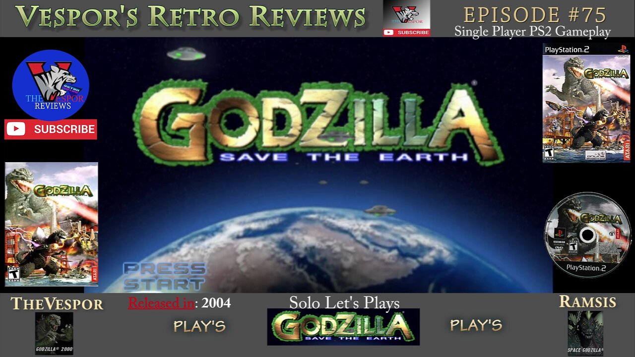 Godzilla Save the Earth (PS2) | Playstation 2 | Melee and Survival ...
