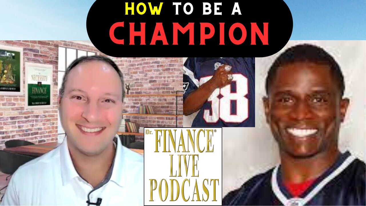 FINANCE EDUCATOR ASKS: How to Become a Champion? Tyrone Poole, 2X NFL ...
