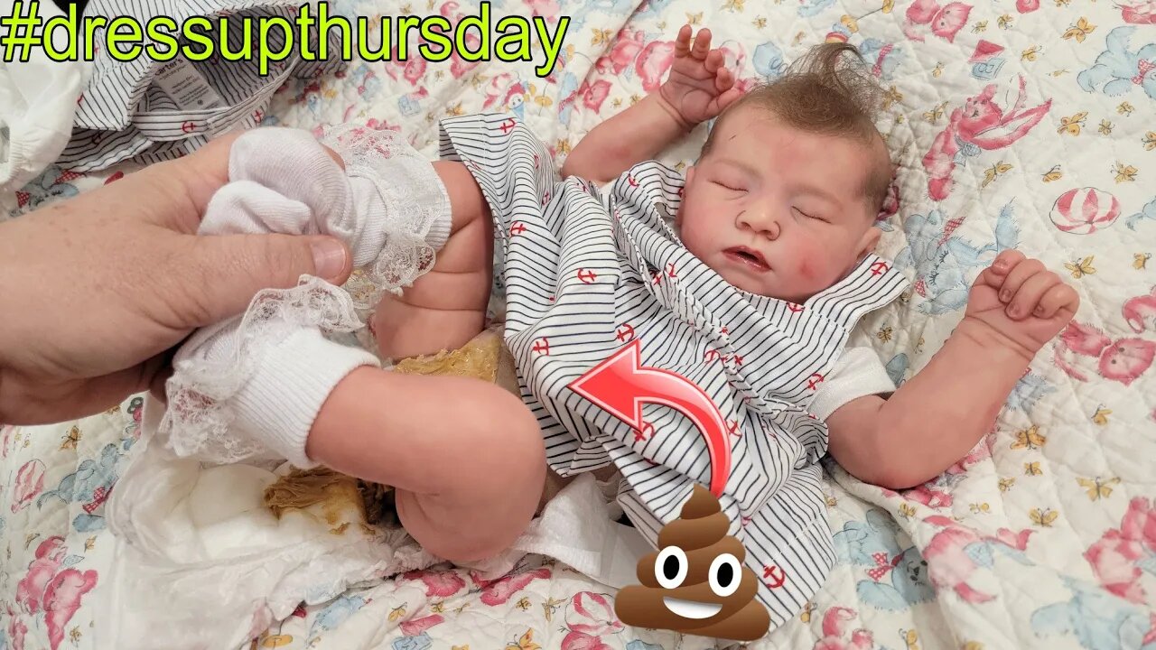Reborn Baby Exploding Diaper Change| Shopping for #dressupthursday ...