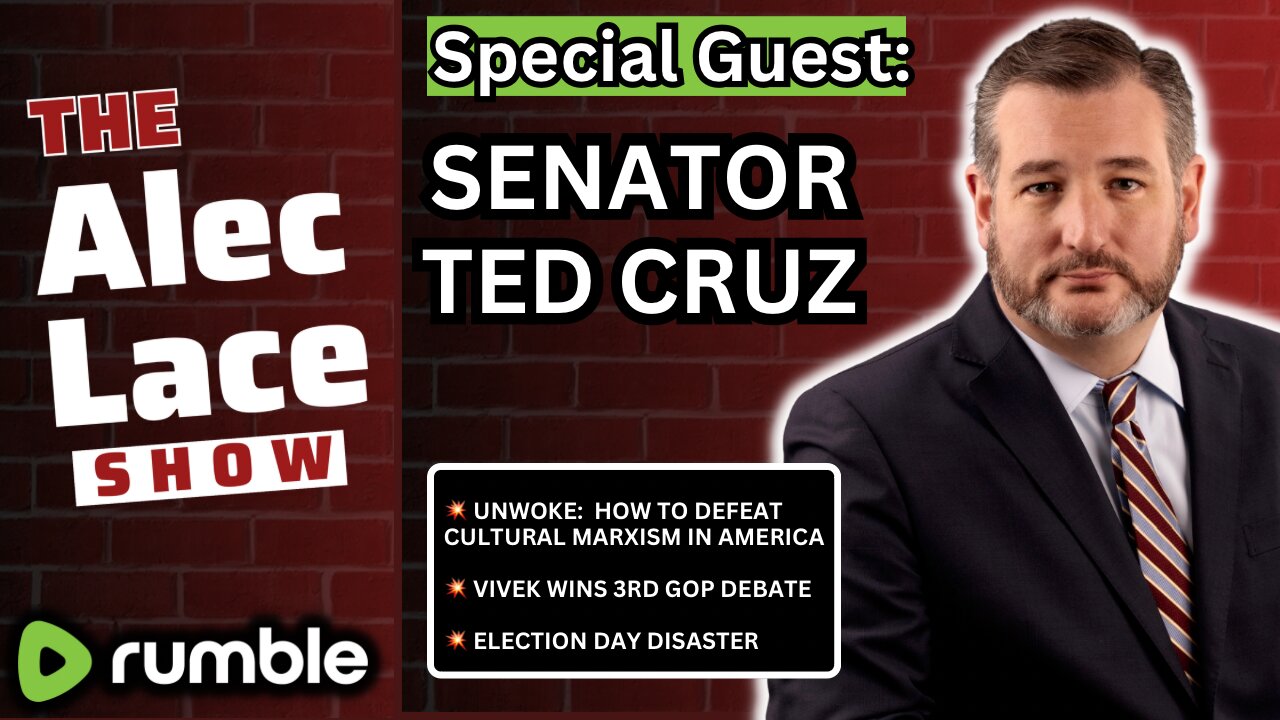 Guest: Senator Ted Cruz | Unwoke | Vivek Wins Debate | Election Day ...