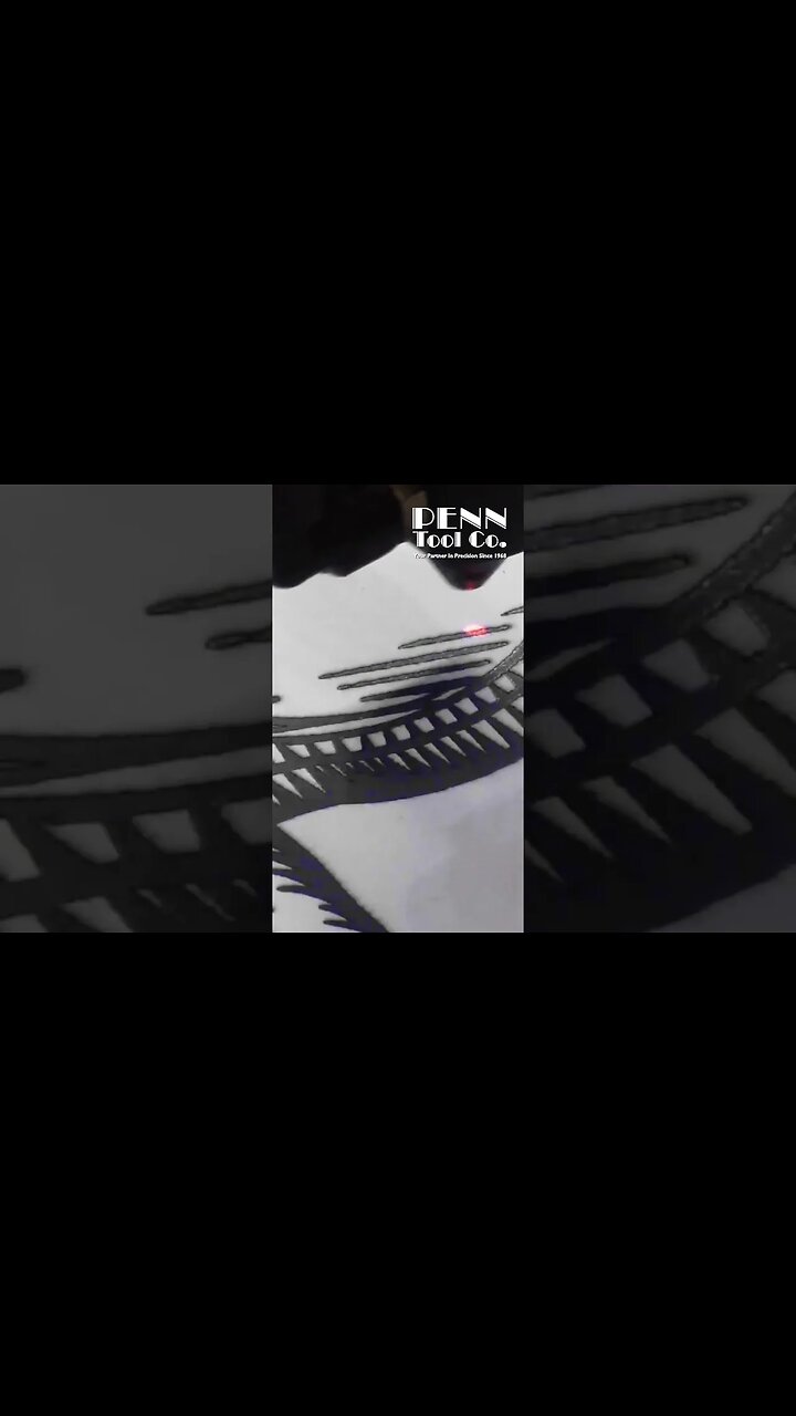 Steel lasering process