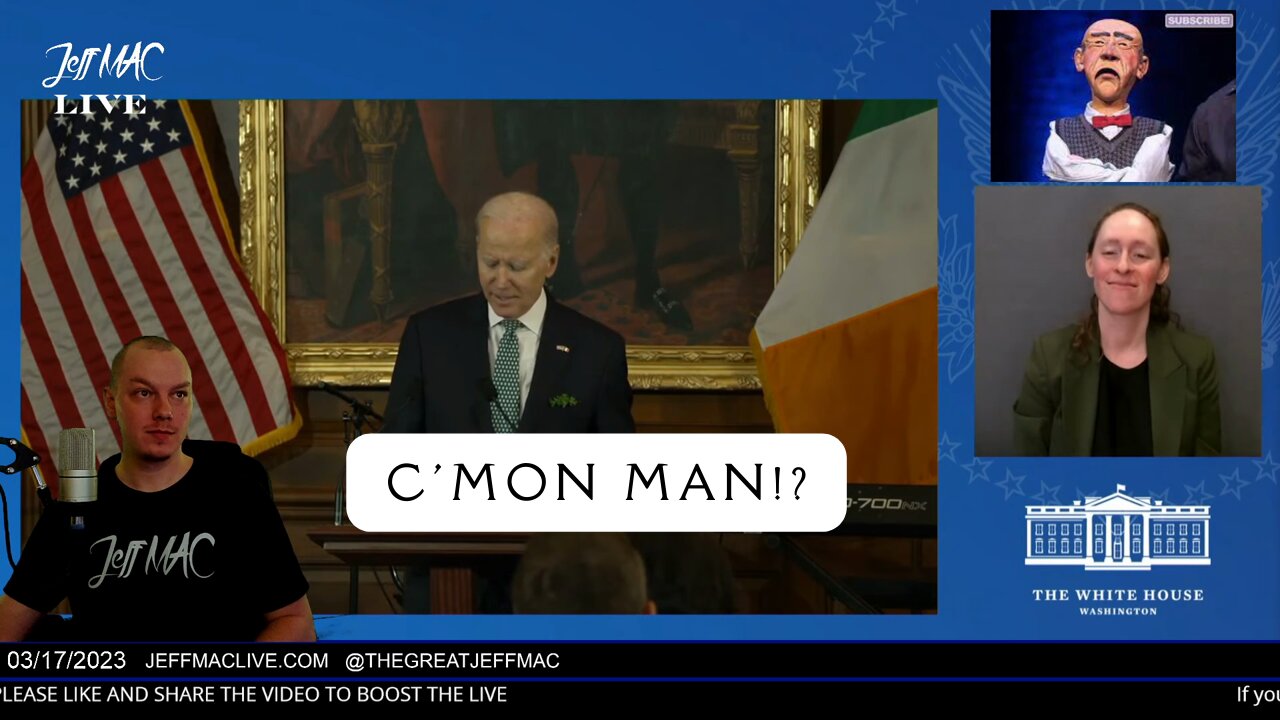 LIVE: Biden, Hyena Harris, TikTok, Kids Told to Eat Bugs, and More ...