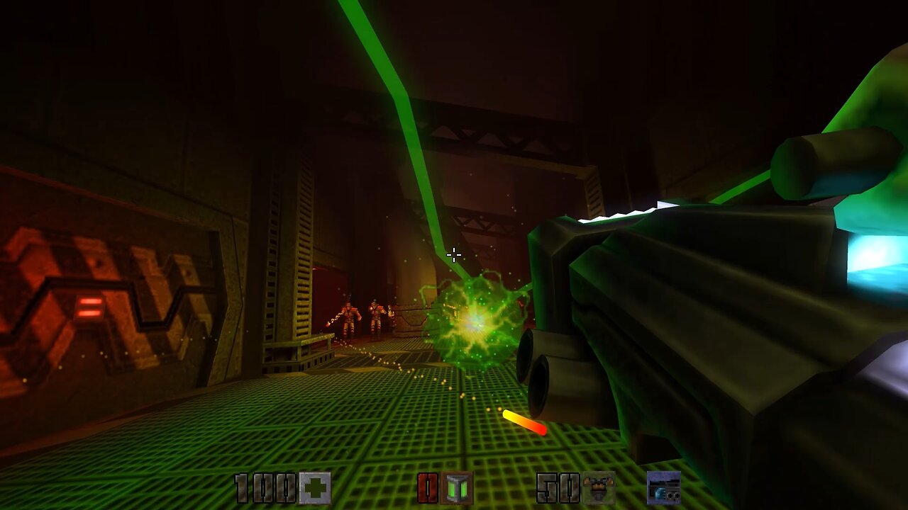 Wow the BFG9000 makes a mess! (Quake 2 Remastered)