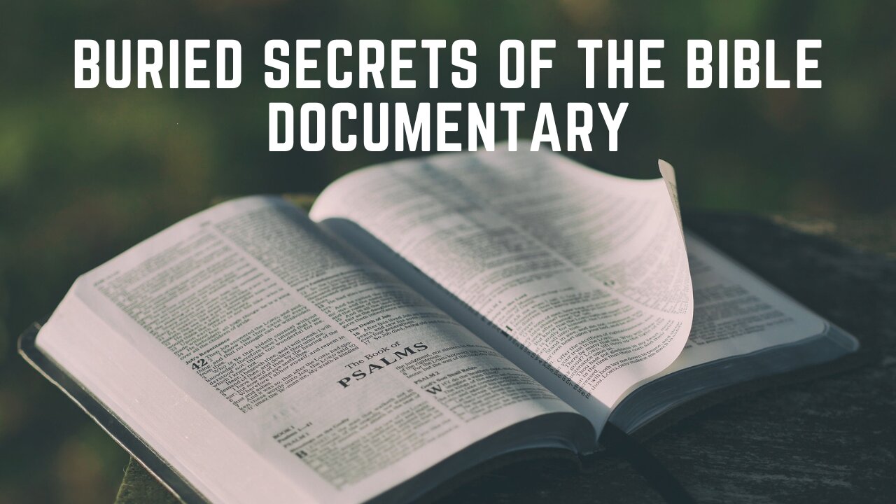 Buried Secrets of the Bible Documentary - Documentary National ...