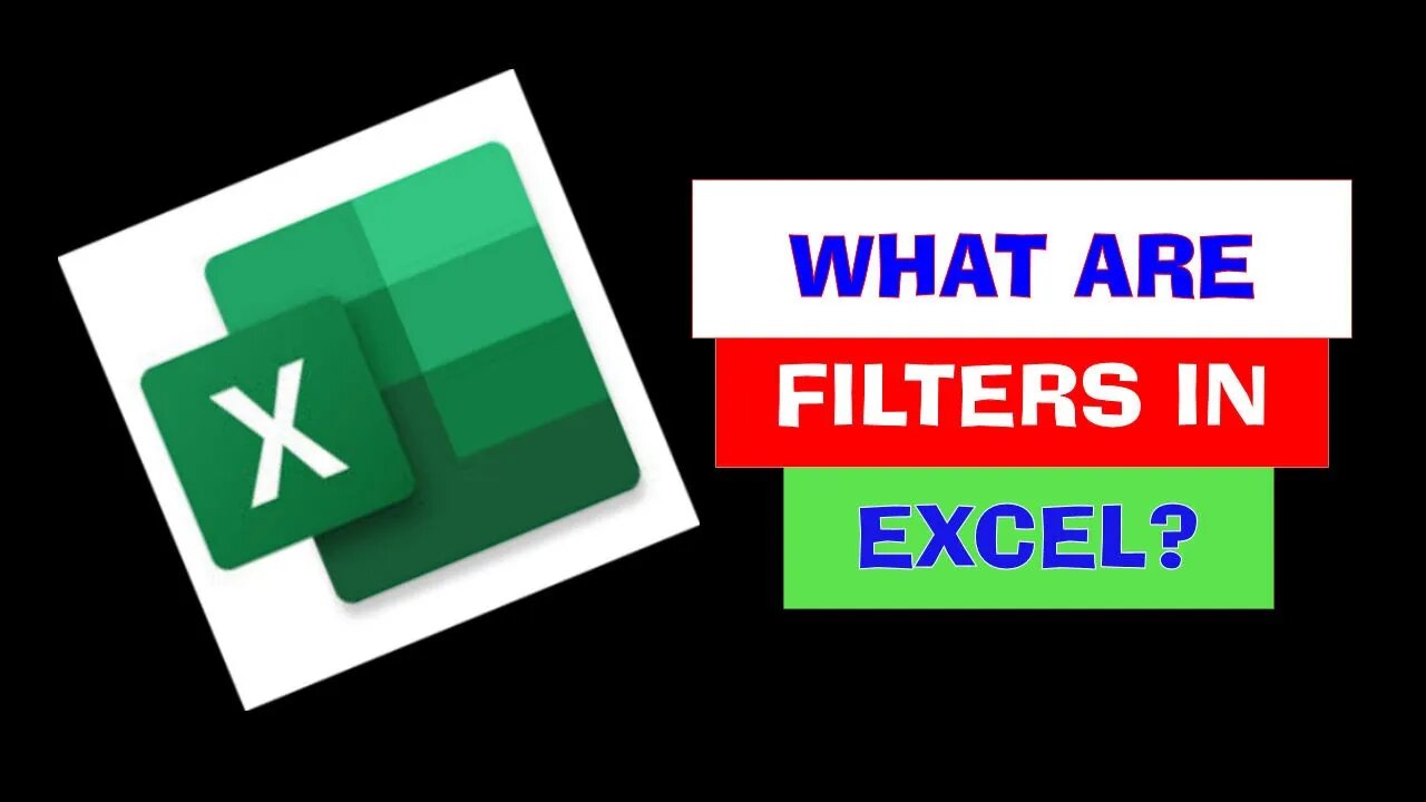 Using Filters In Excel How To Use Filters In Microsoft Excel Excel Tutorial