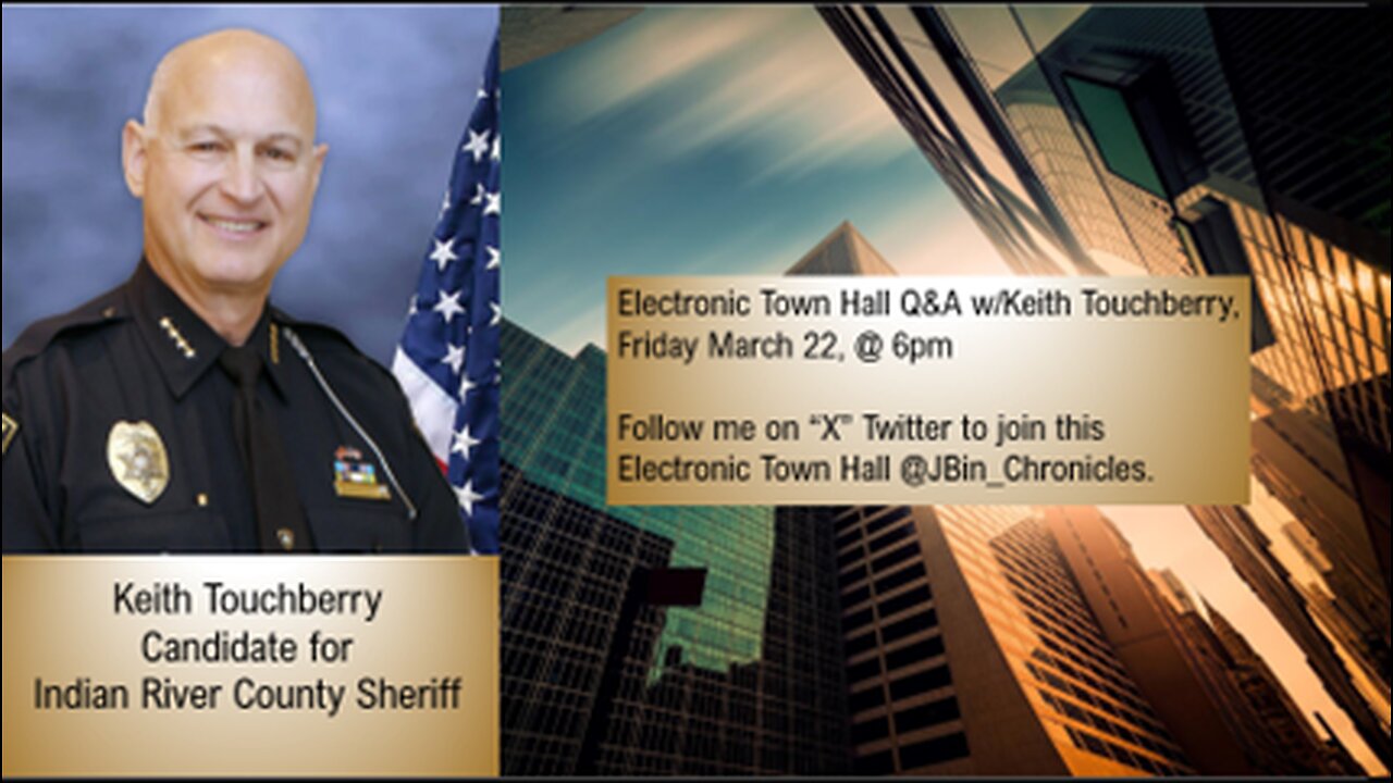 Keith Touchberry, Electronic Town Hall Q&A with Binford Chronicles and ...