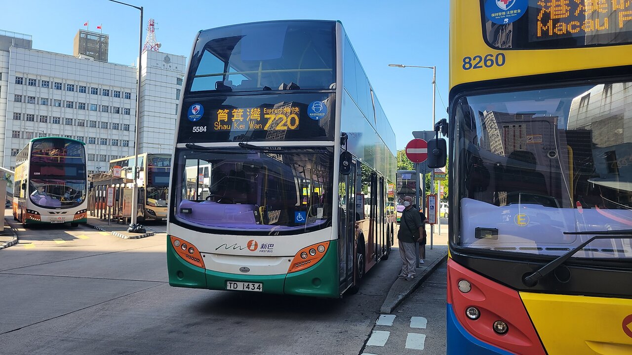 Citybus (Ex-NWFB) Route 720 Macau Ferry Terminal - Sai Wan Ho | Rocky's ...