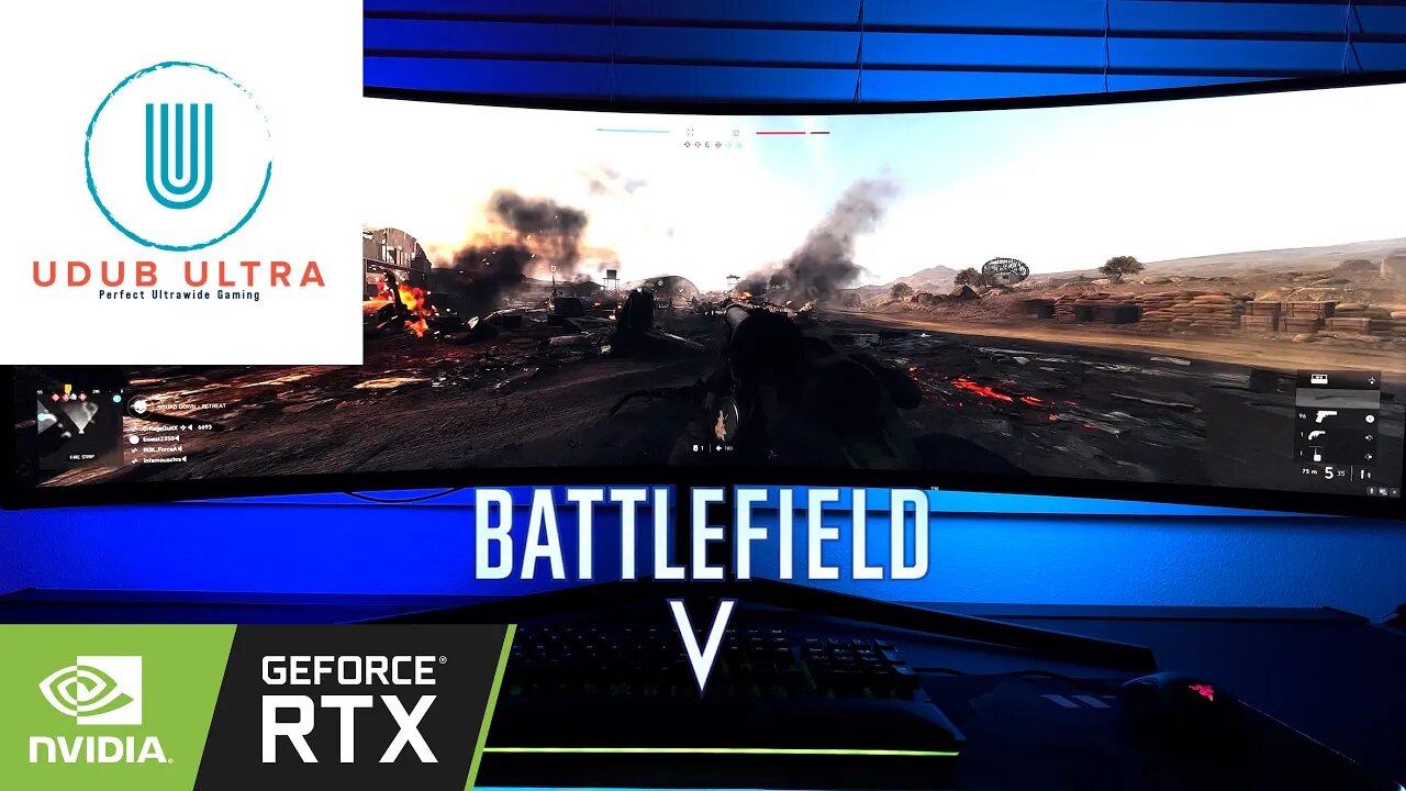 Battlefield V POV | PC Max Settings 5120x1440 32:9 | RTX 3090 | AMD ...